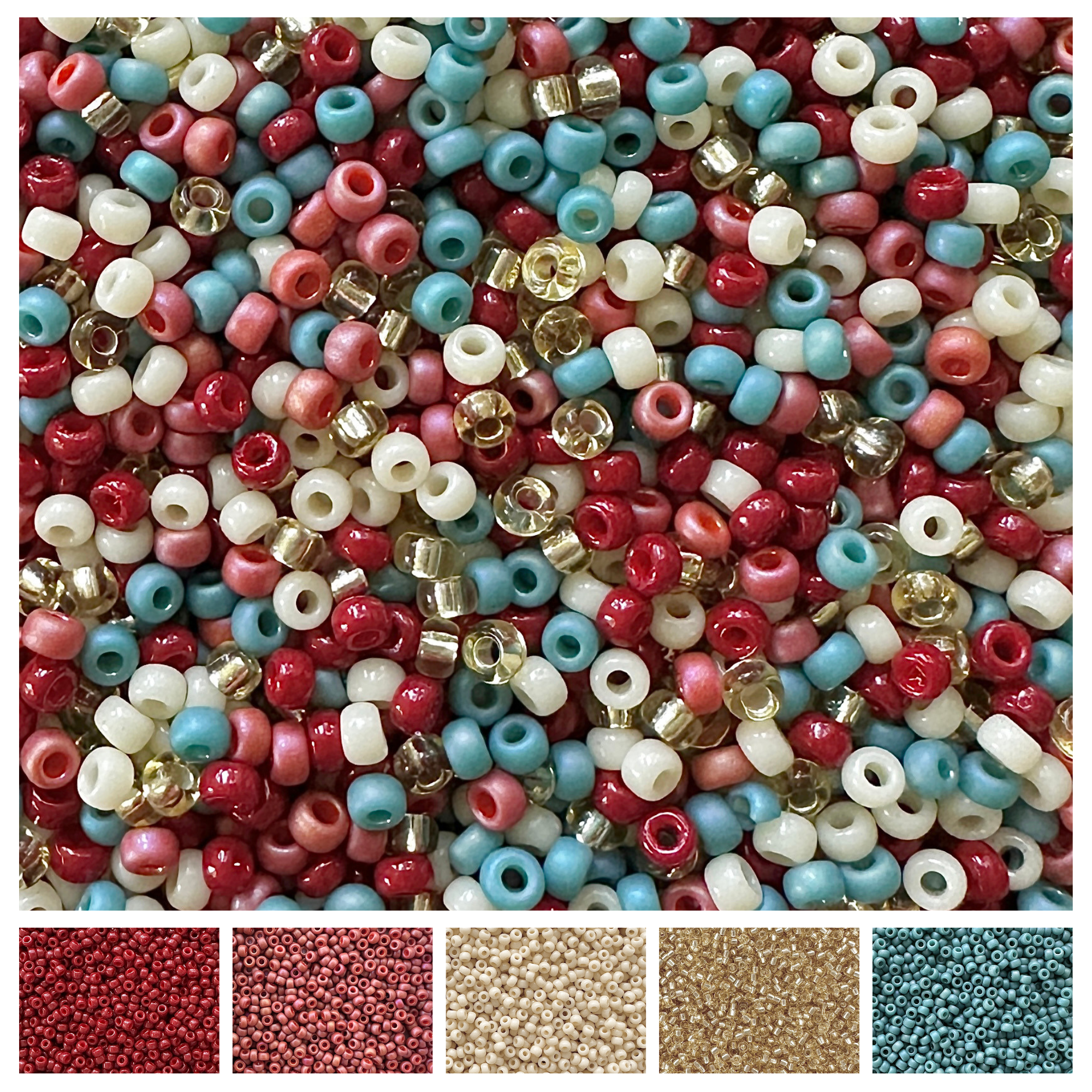 Digital Bead Mix Recipes & Color Palettes | The Bead Mix