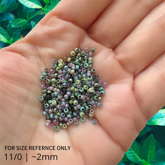 Spruce 11/0 Miyuki Seed Bead Mix | The Bead Mix