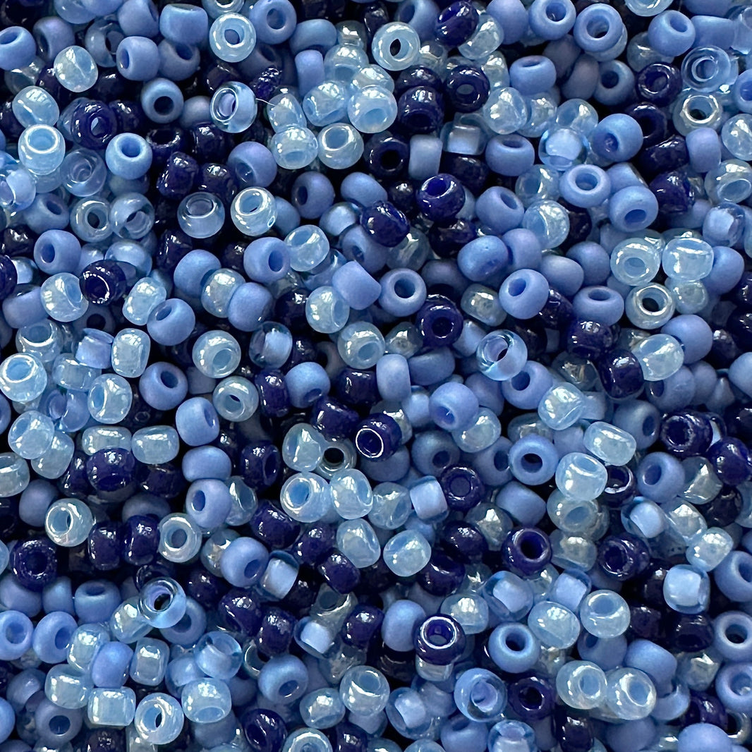 Triple Wrap Seed Bead Stretch Bracelet Tutorial | The Bead Mix