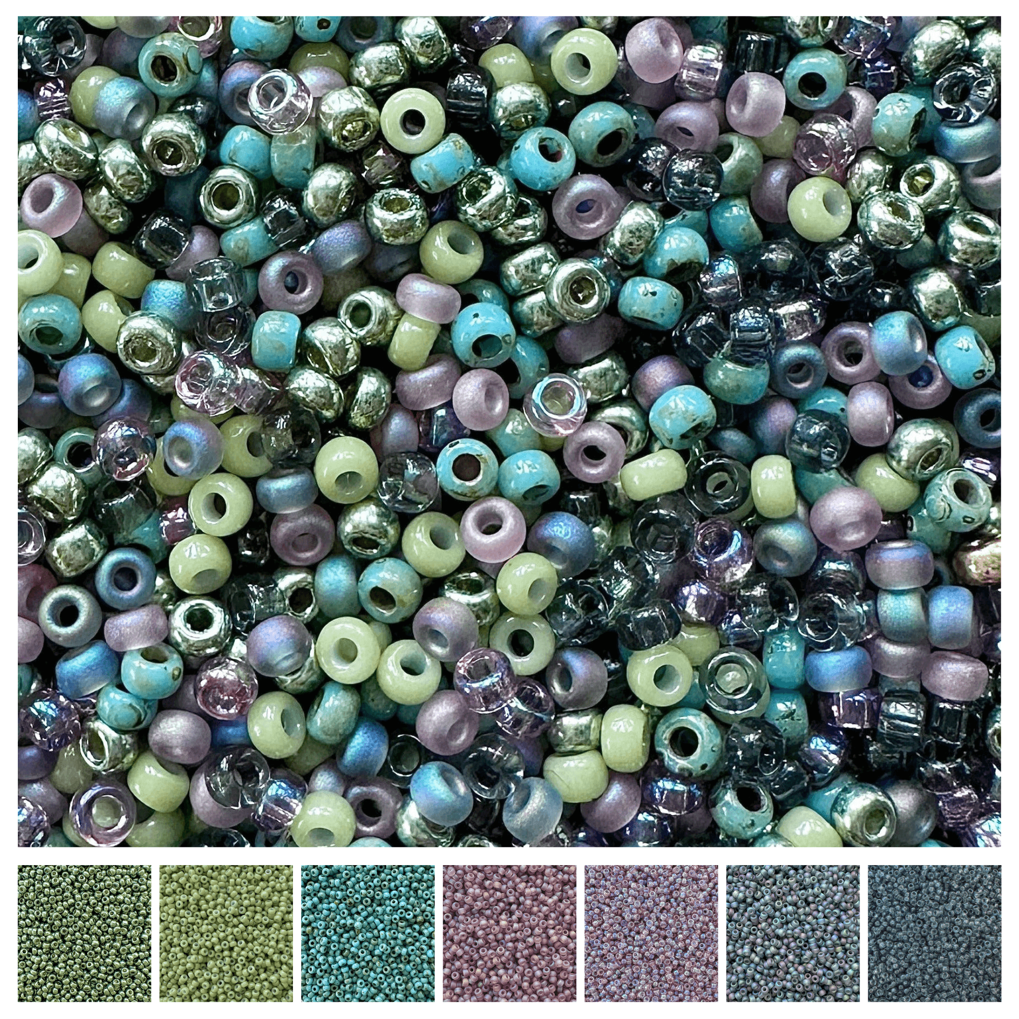 Succulent Miyuki Bead Mix Recipe & Palette | The Bead Mix